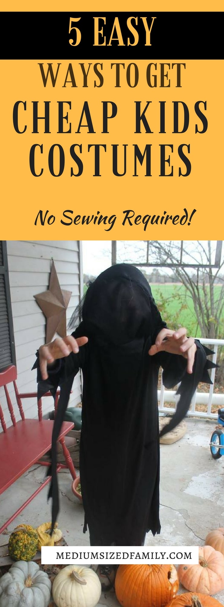 5 Easy Ways to Get Cheap Kids Costumes (No Sewing Required!)
