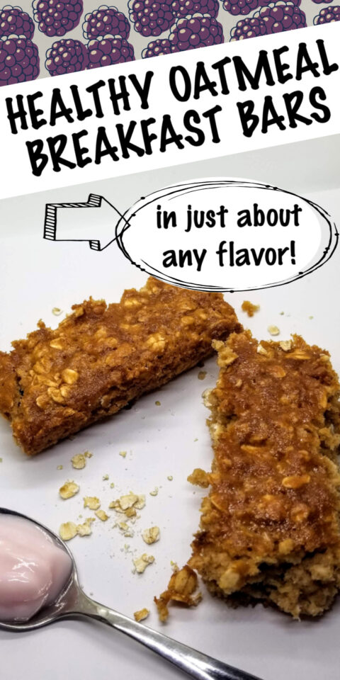 Easy Oatmeal Breakfast Bars: A Frugal, Homemade Snack On the Go