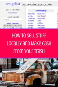 How Can I Sell Stuff Locally Online At The Best Price?