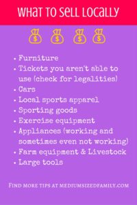 How Can I Sell Stuff Locally Online At The Best Price?