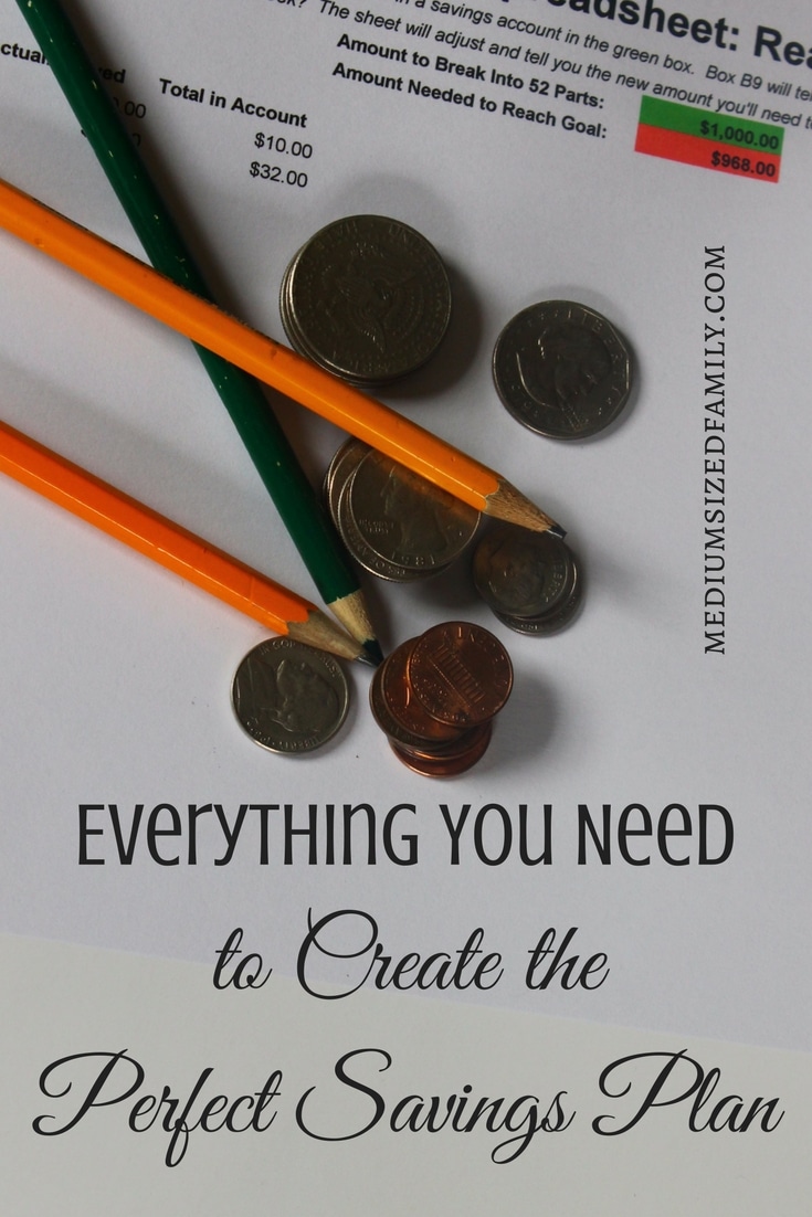 Everything You Need to Create the Perfect Savings Plan