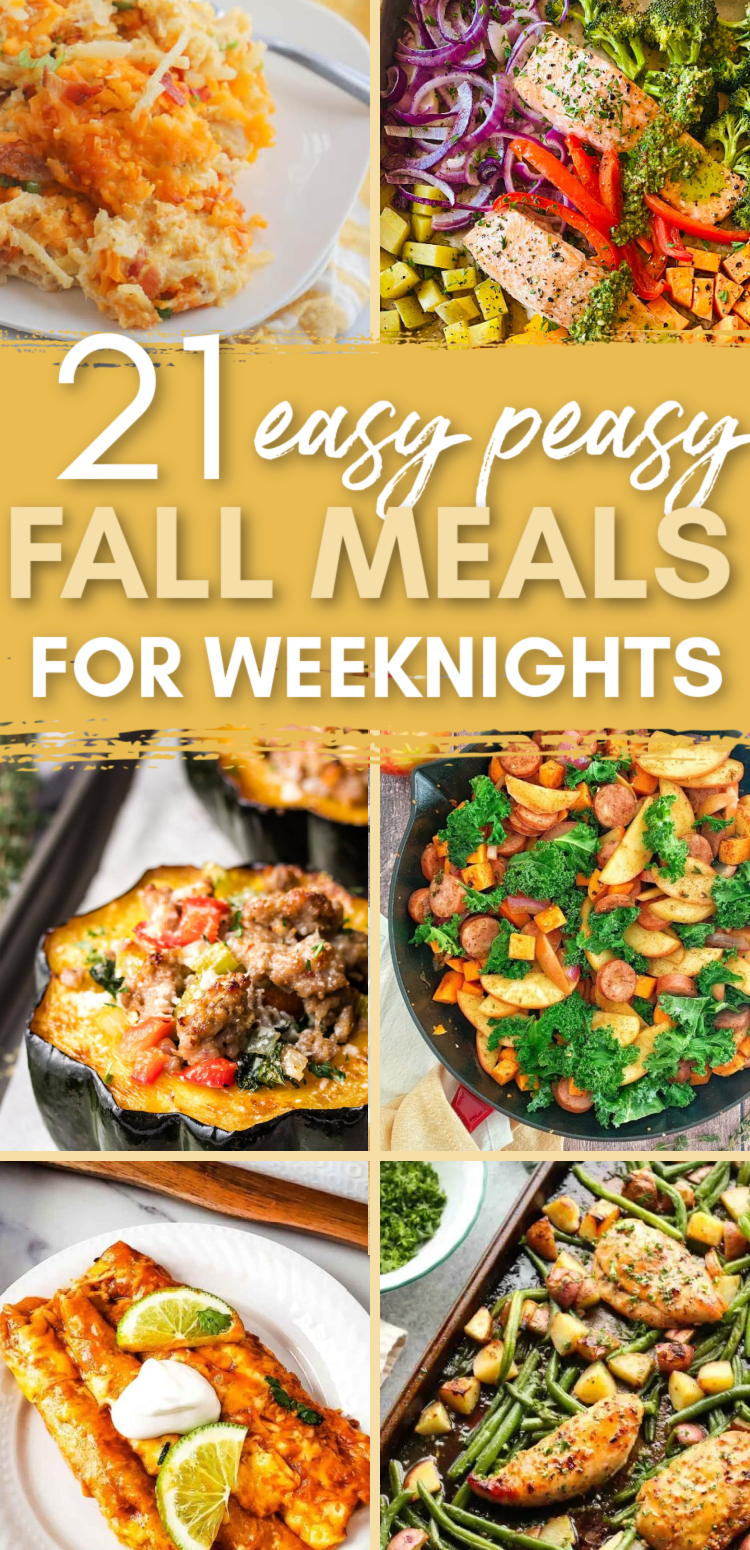 21 Fall Dinner Recipes That Whip Together In A Snap - Medium Sized Family